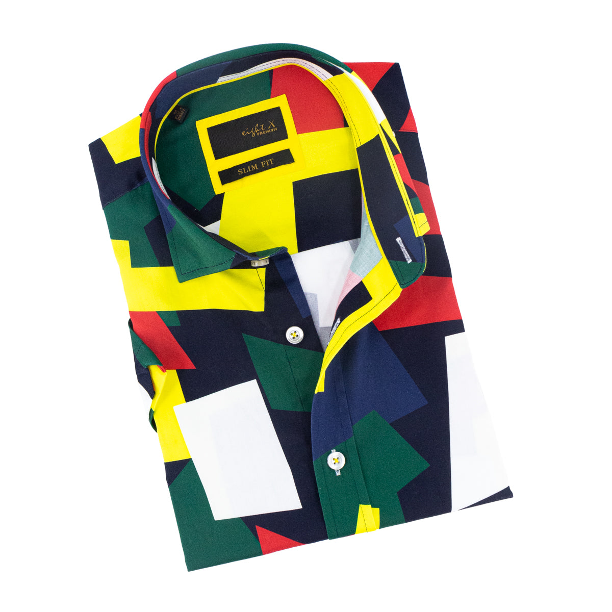 Eight-X | Designer Dress Shirts | On the Pitch Short Sleeve Shirt